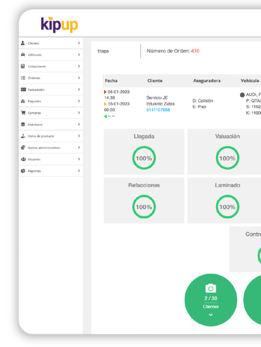 KIPUP: Software para talleres Mecánicos en México
